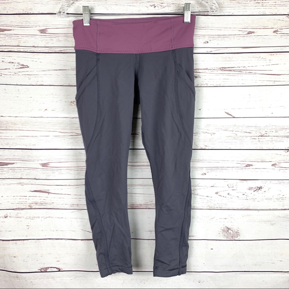 Lululemon Run: Full Tilt Crop - Gem